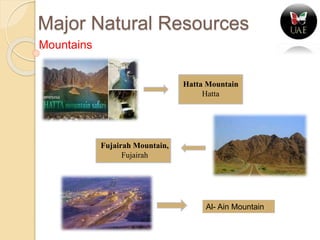 United Arab Emirates Natural Resources