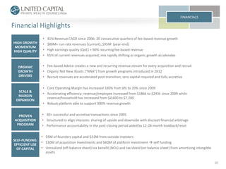 United Capital Overview | PDF