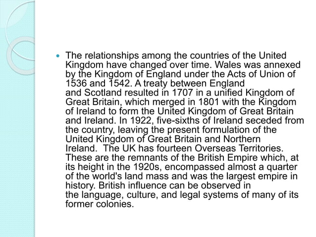 United kingdom | PPTX