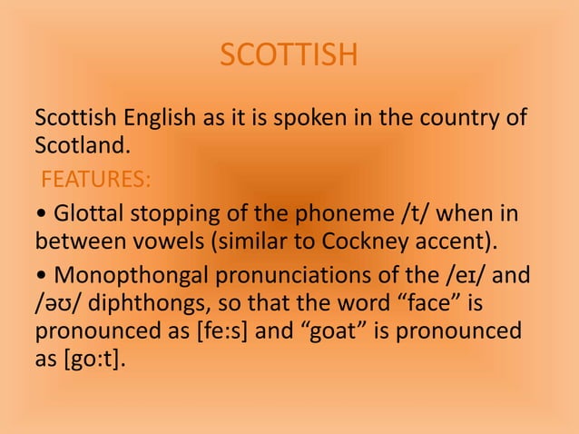 Accents and Dialects of English Language | PPTX | Australia and Oceania ...