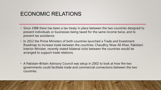 United kingdom and pakistan relations | PPTX