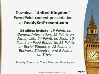 United Kingdom Powerpoint Country | PPT