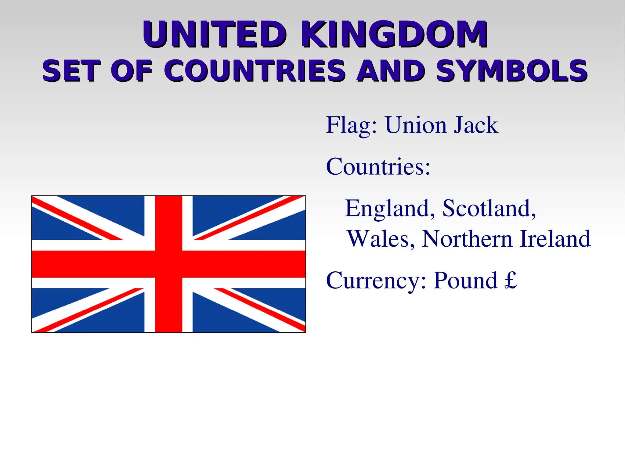 The countries of UK, their flags and symbols | PPT