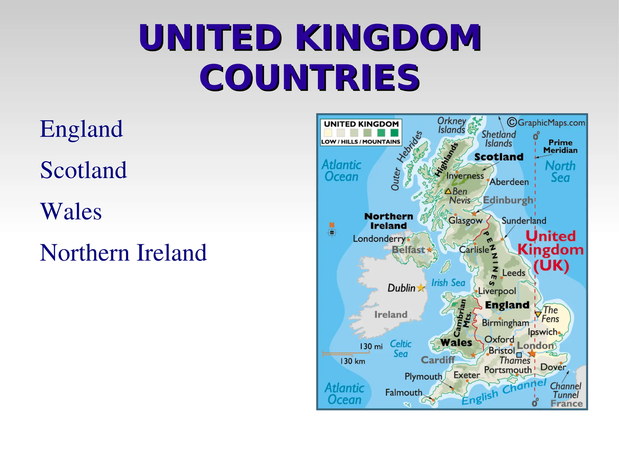 The countries of UK, their flags and symbols | PPT