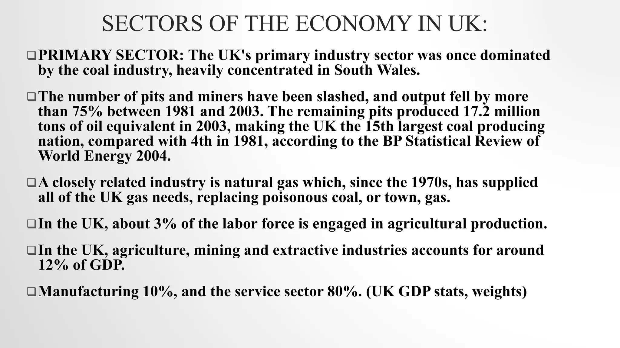 Economy of the United Kingdom | PPTX