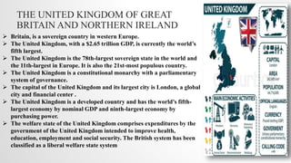Economy of the United Kingdom | PPTX