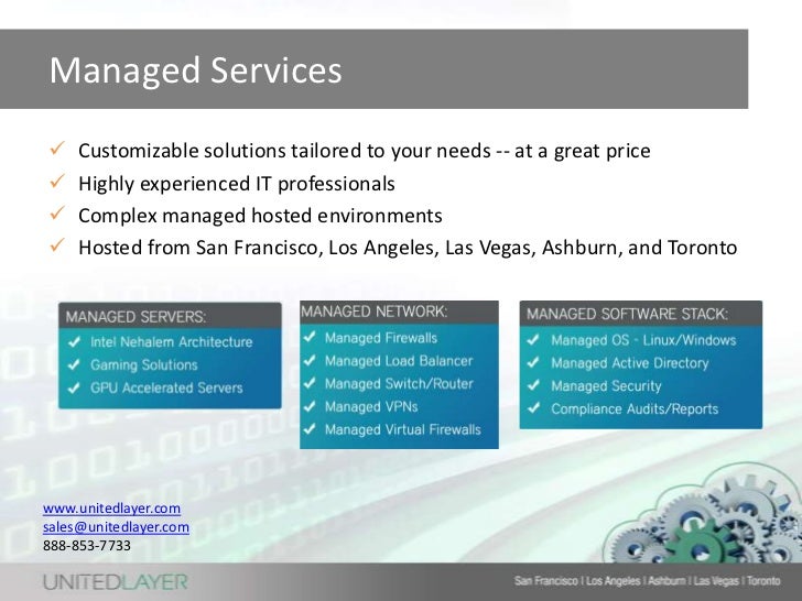 UnitedLayer Overview - Colocation-Data Centers, Managed Services, Private Cloud, Business ...
