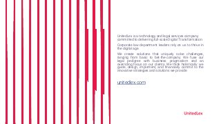 UnitedLex Company Overview