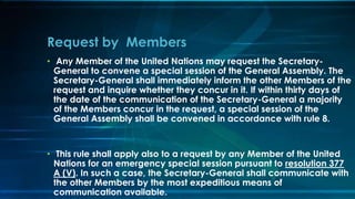 United nations rules of procedure session rules | PPT