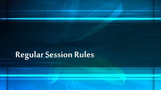 United nations rules of procedure session rules | PPT