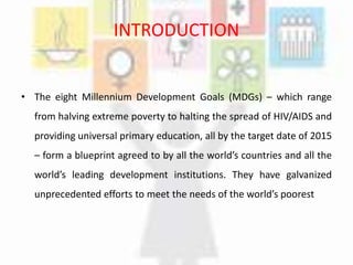 United nation millenium goals | PPTX