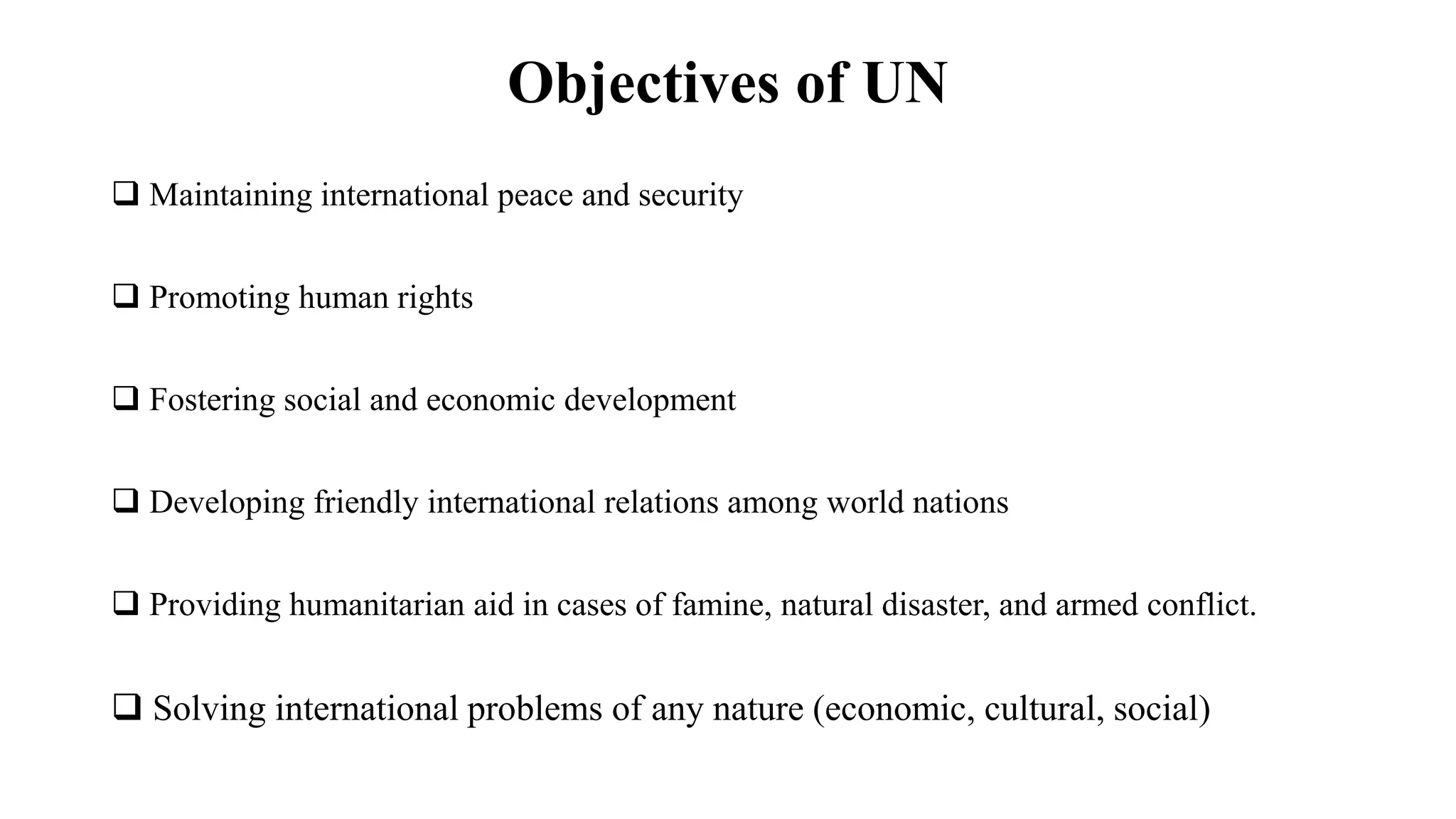 United nations | PPTX