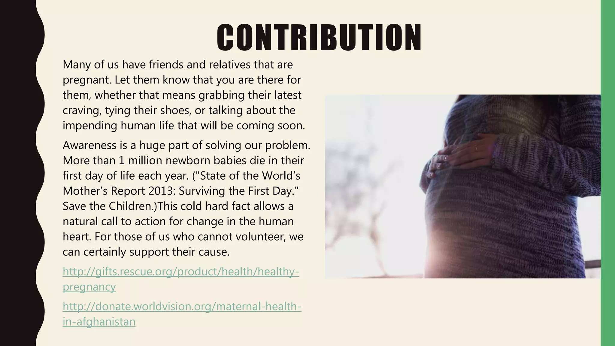 Improve Maternal Health | PPTX