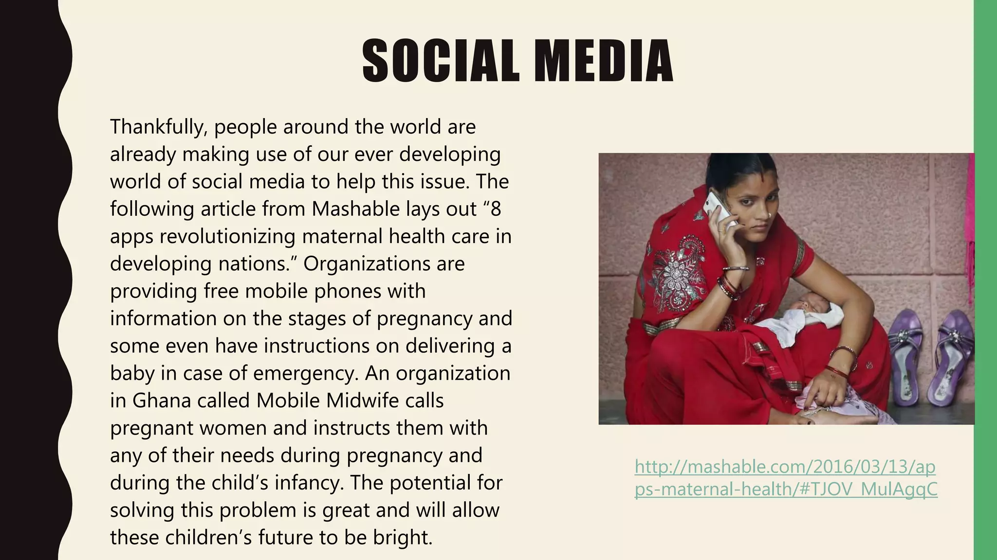 Improve Maternal Health | PPTX