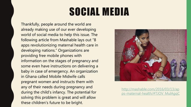 Improve Maternal Health | PPTX