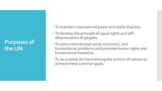 United nations | PPTX