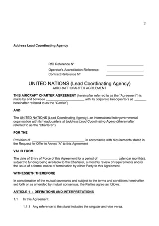 United nations charter agreement | DOC