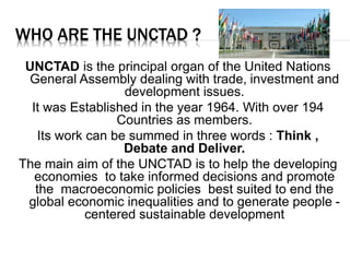 United nations conference on trade and development | PPTX
