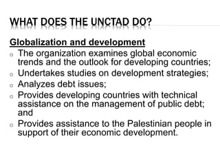 United nations conference on trade and development | PPTX