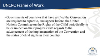 United nations convent on rights of childs and its islamic perspective ...