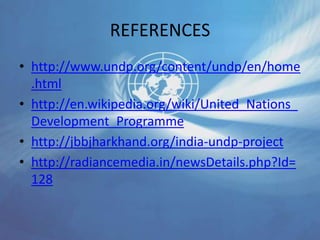 United nations development programme | PPTX