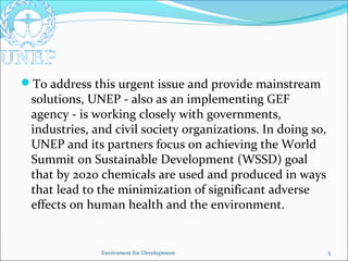 United nations environment programme | PPT