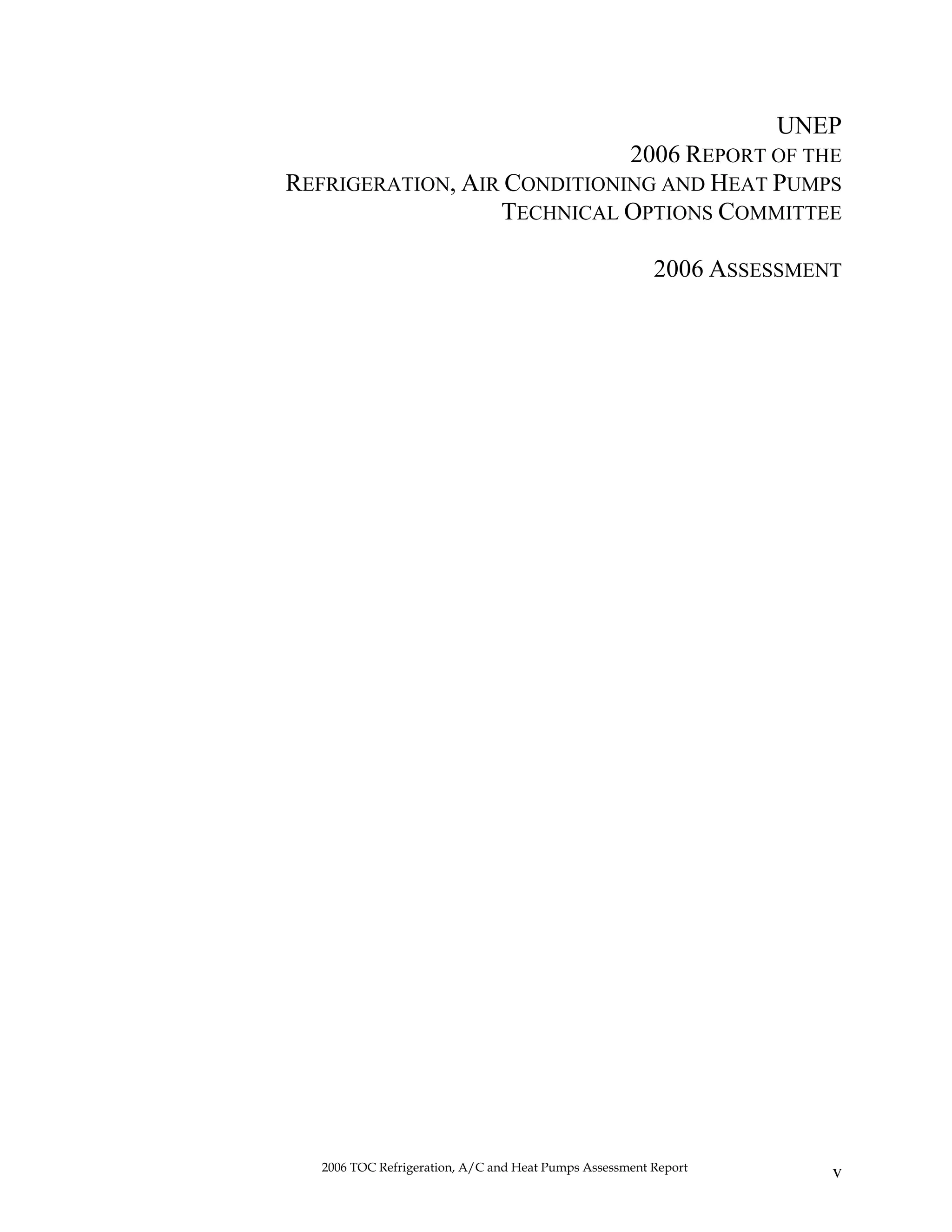 United Nations Environment Programme (UNEP) ‘2006 Report of the ...