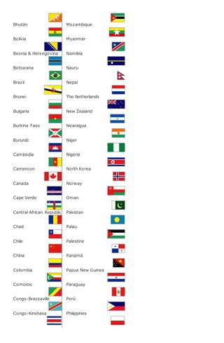 United Nations Flags