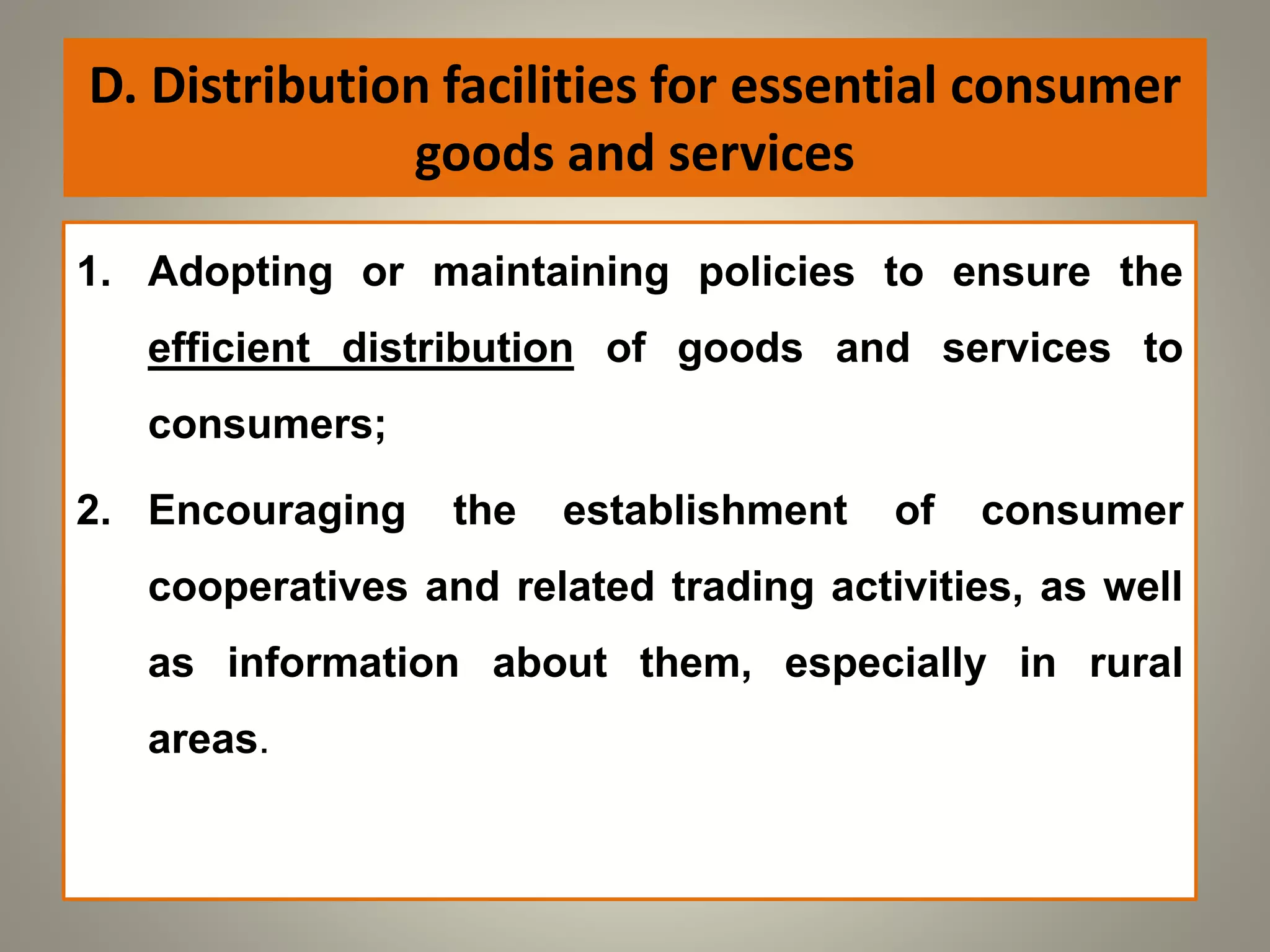 United nations guidelines for consumer protection | PPTX