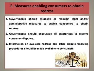United nations guidelines for consumer protection | PPTX