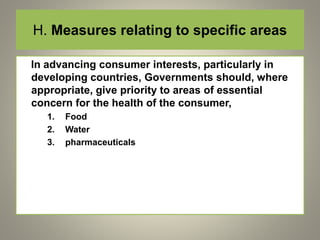 United nations guidelines for consumer protection | PPTX