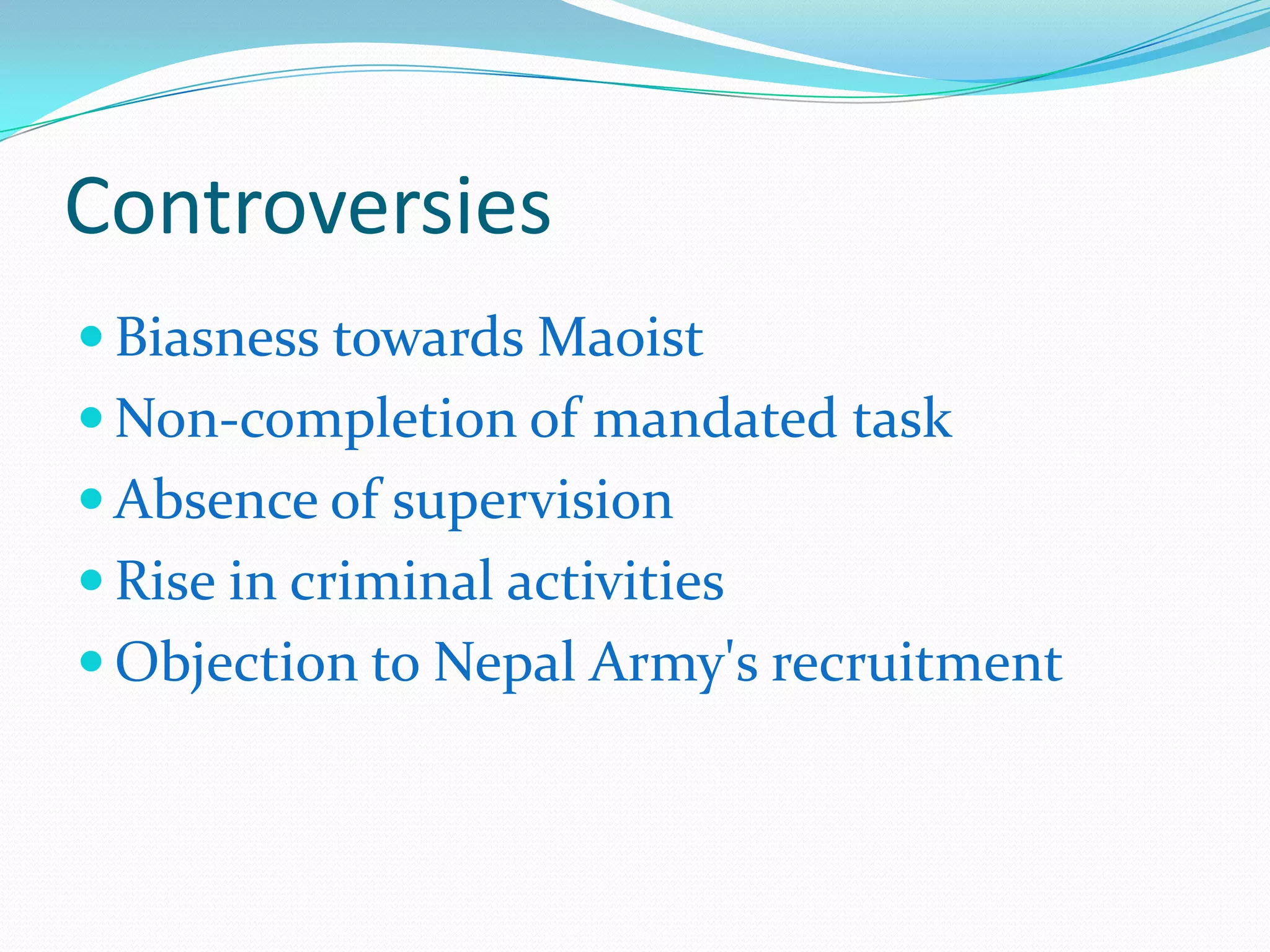 United nations mission in nepal | PPT