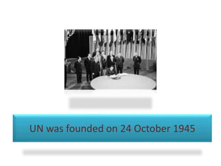 United nations organisation | PPTX