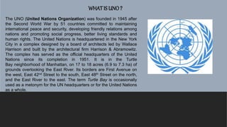 United Nations Organization | PPTX