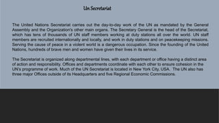 United Nations Organization | PPTX