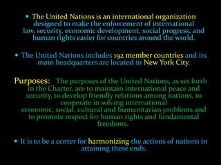 United nations organization2 | PPT