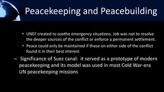 United Nations Peacekeeping | PPTX