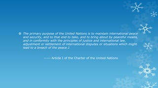 United nations peacekeeping operations | PPTX