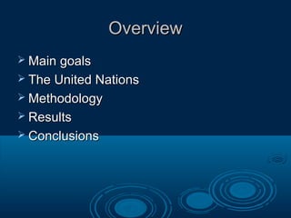United Nations Research | PPT