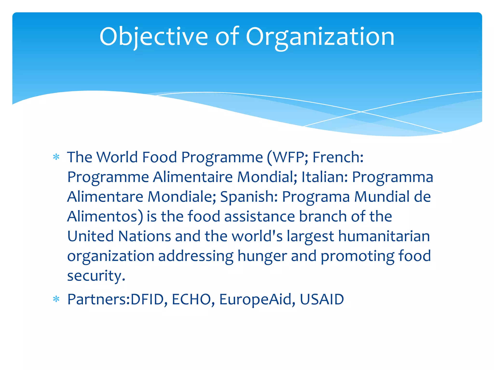 United nation world food organization | PPTX