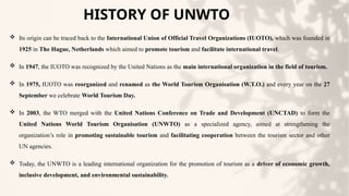 UNITED NATION WORLD TOURISM ORGANISATION (UNWTO).pptx
