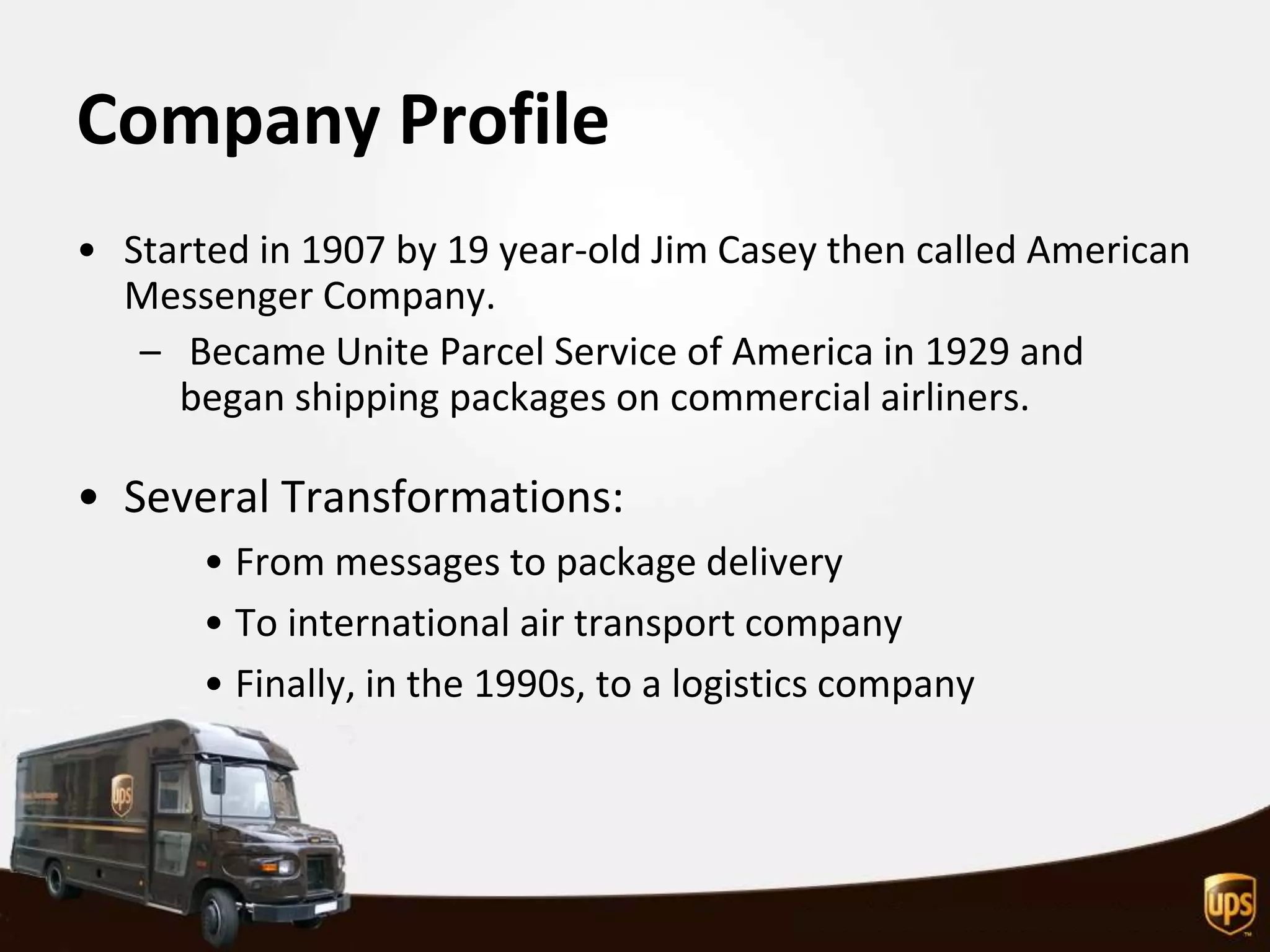 United parcel service | PPTX