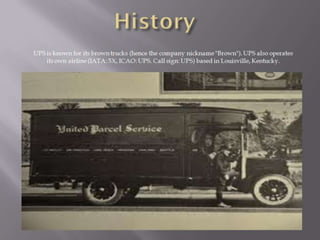 United Parcel Service | PPTX