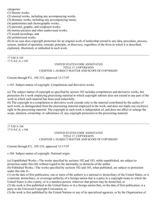UNITED STATES CODE ANNOTATED - Chapter 1 | PDF