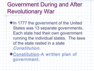 United states government | PPT