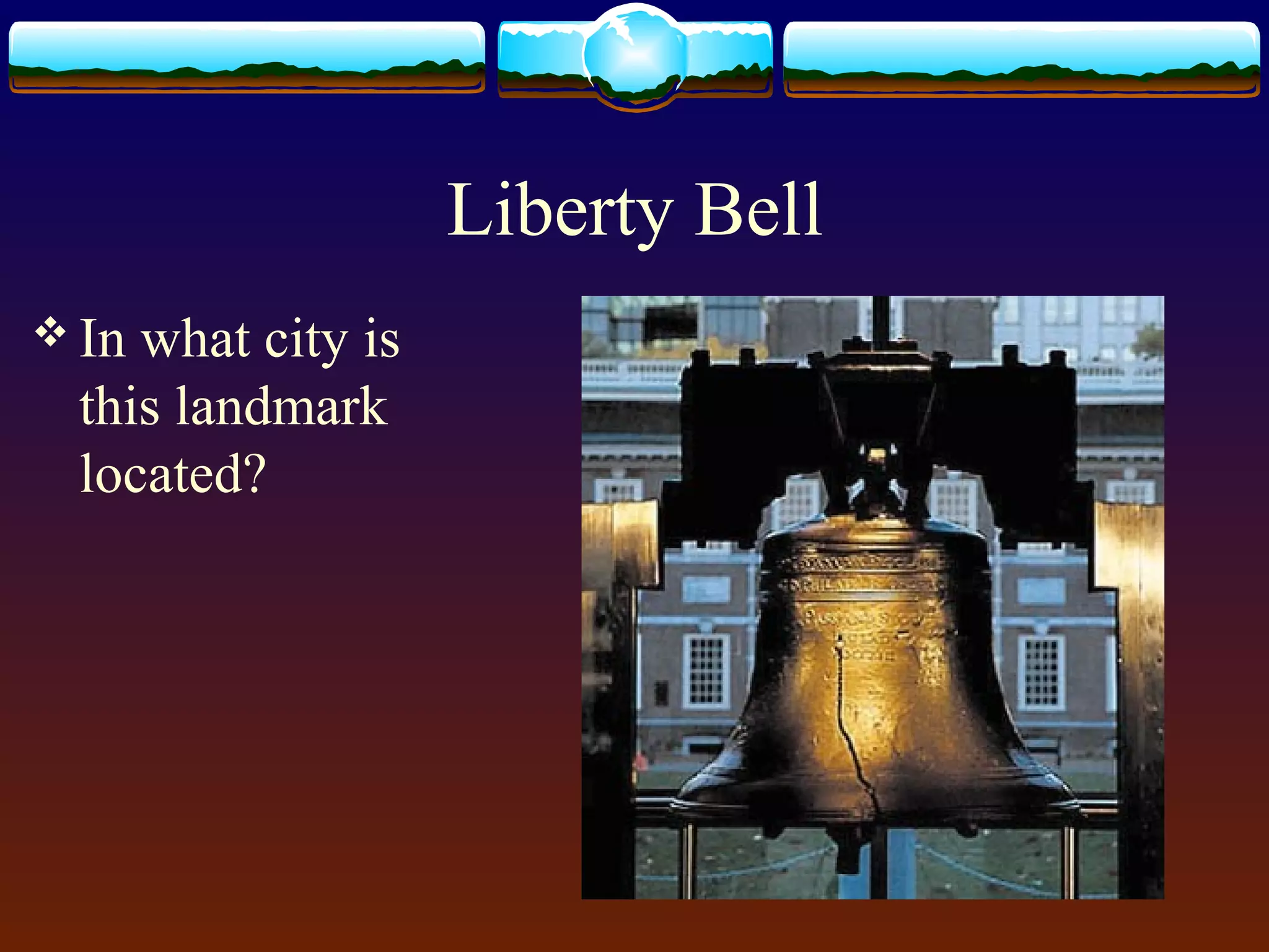 United states landmarks | PPT