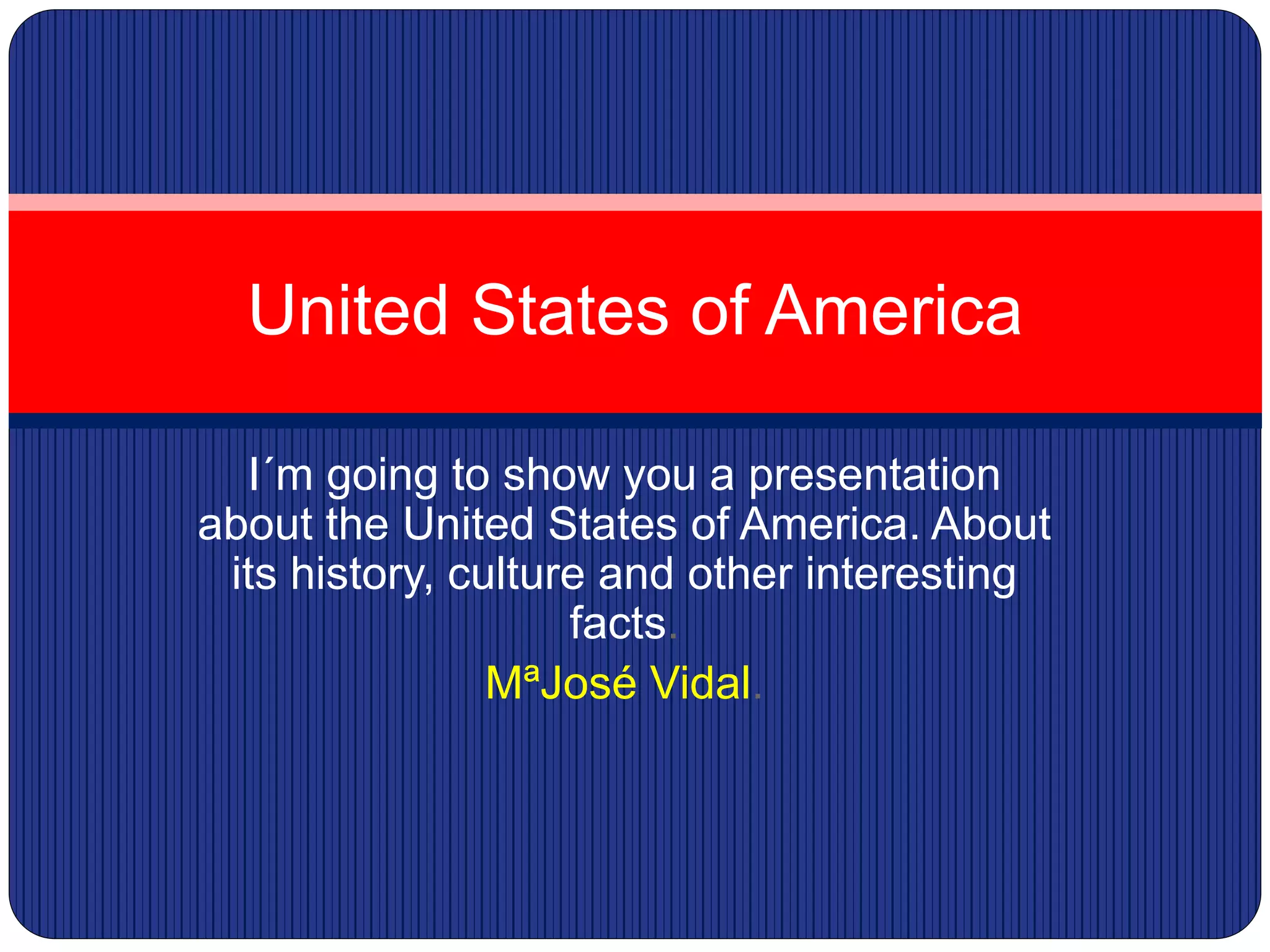 The United States of america | PPTX