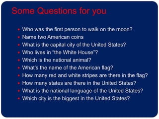 The United States of america | PPT
