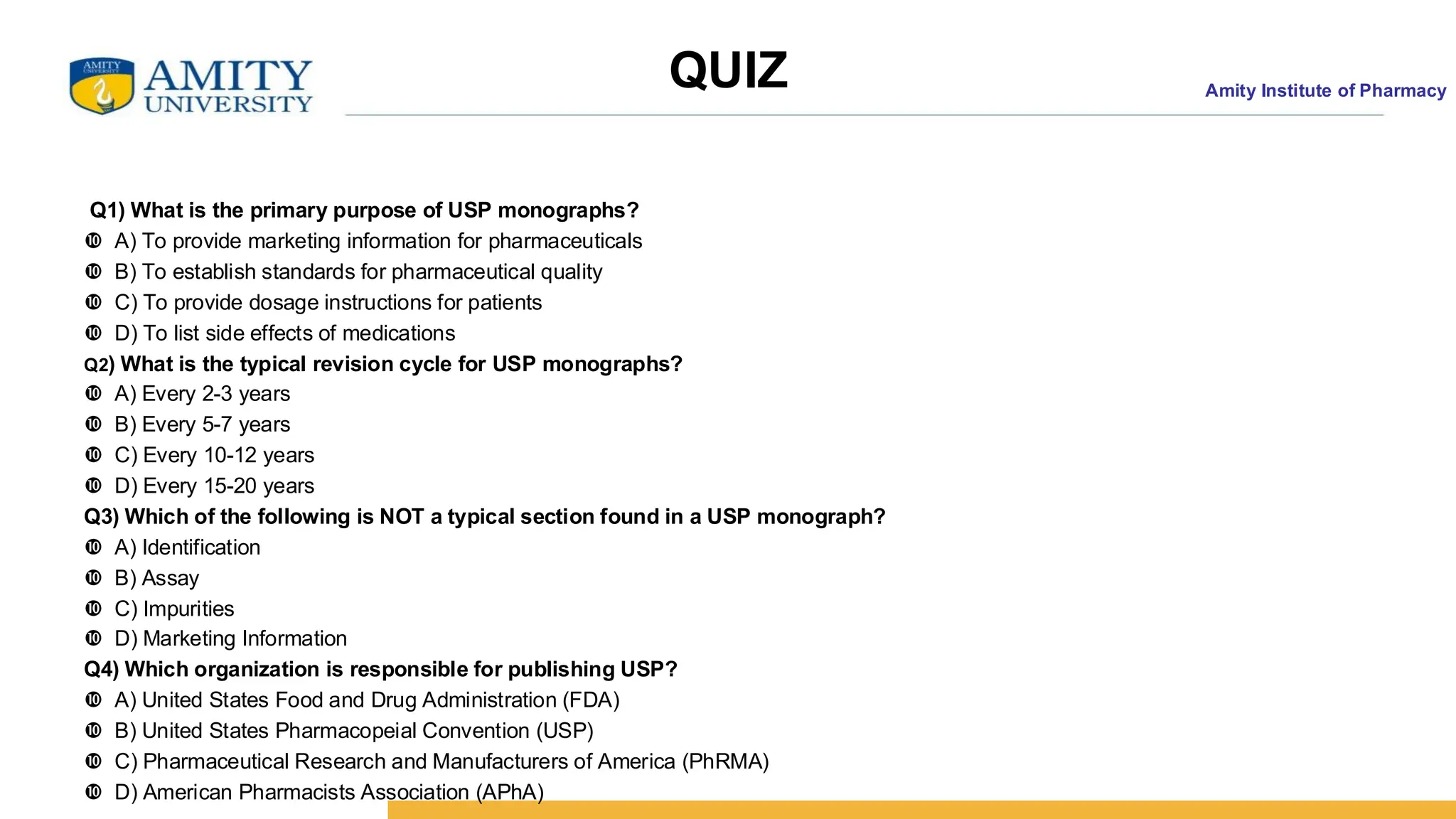 United States Pharmacopeia USP-NF Presentationpdf | PDF