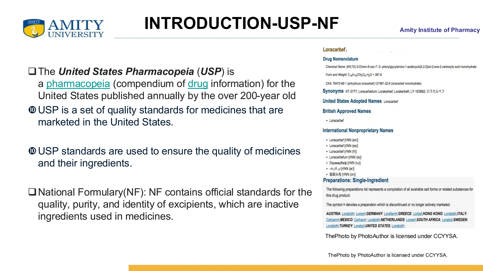 United States Pharmacopeia USP-NF Presentationpdf | PDF